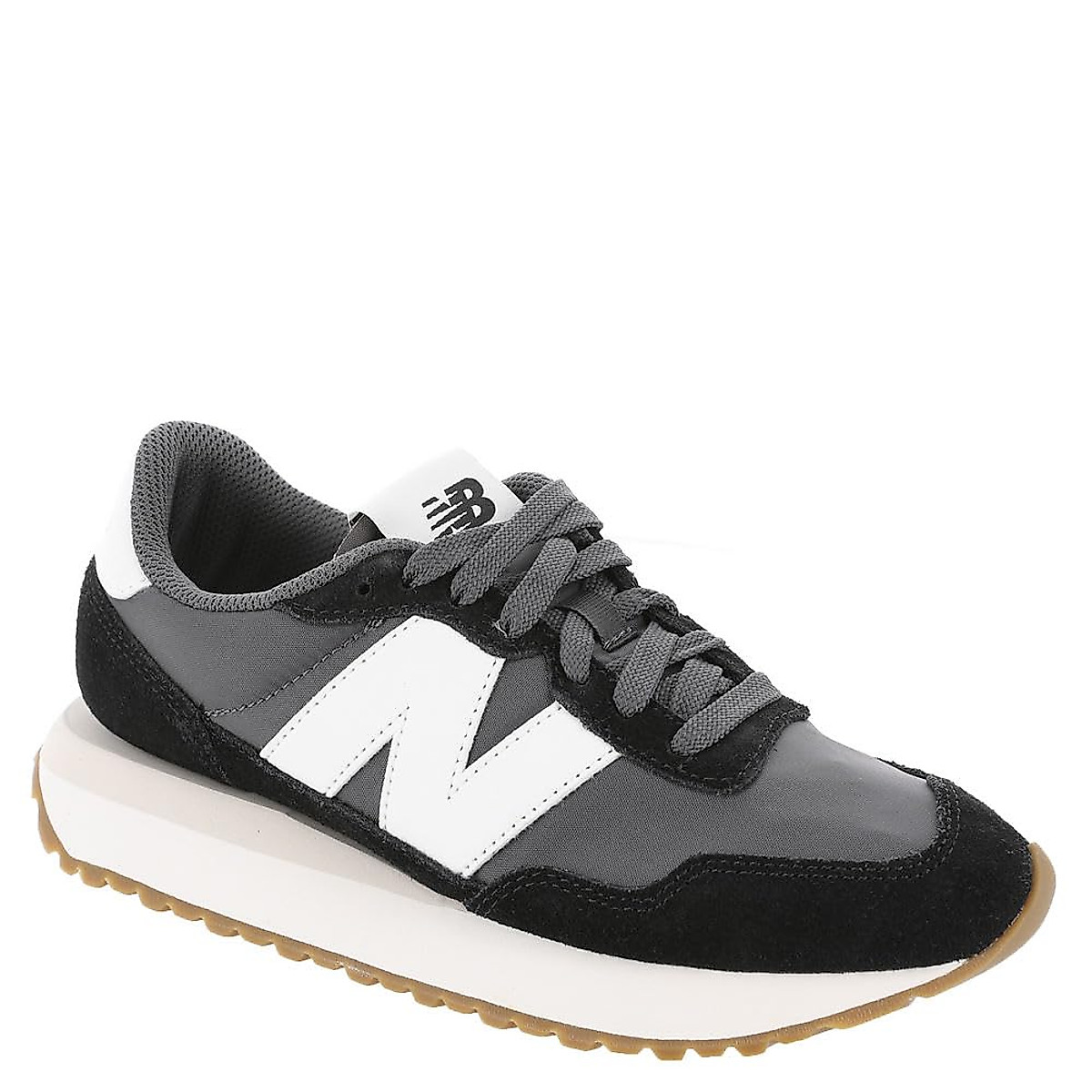 New Balance Women's 237 V1 Classic Sneaker, Black/Magnet/Sea Salt, 8