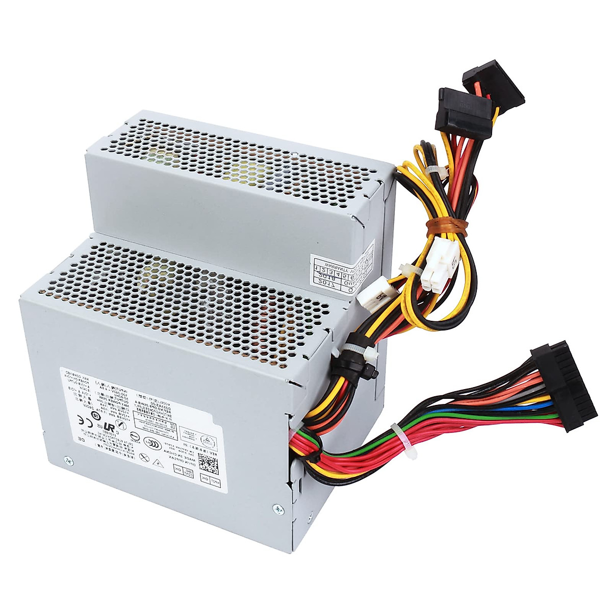 Upgraded New F255E-01 255W Power Supply Compatible with Dell Optiplex 580 760 780 960 980 DT PSU Replacement Parts D255P-00 AC255AD-00 L255P-01 V6V76 RM110 FR597 for Dell Power Supply