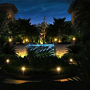 Solar Spotlights, Outdoor Solar Spotlights Halloween Spot Lights, Spot Lamp Light Spotlight Solar Pool Pond Lights House Garden Yard Pathway Tree Flag Light(White)