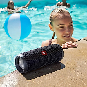 JBL Flip 5: Portable Wireless Bluetooth Speaker, IPX7 Waterproof - Pink