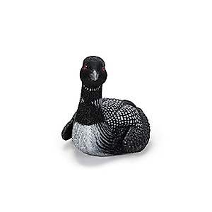 Hi-Line Gift Ltd. Sitting Common Loon Garden Statue