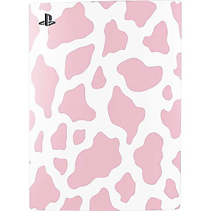 Skinit Decal Gaming Skin Compatible with PS5 Bundle - Pink Cow Print Design