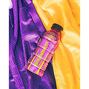 BODYARMOR Sports Drink Sports Beverage, Mamba Forever, Natural Flavors With Vitamins, Potassium-Packed Electrolytes, Perfect For Athletes, 16 Fl Oz (Pack of 12)