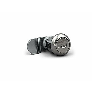 THETFORD 94151 Hatch Key Lock 1-1/8" Cam W/751, Chrome