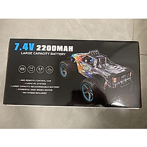 WLtoys 104019 1:10 2.4G Racing Remote Control Car 55KM/H 4WD Large Alloy Electric Remote Control Crawler RC car for Young People