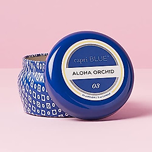 Capri Blue Mini Travel Tin Candle - 3 Oz - Aloha Orchid
