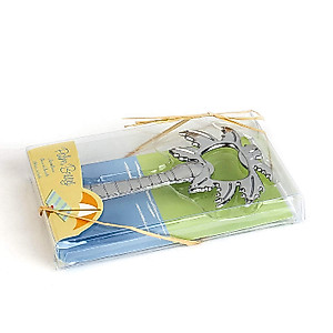 10pcs Palm Tree Coconut Tree Wine Bottle Opener Wedding Party Favor (Silver)