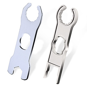 YAODHAOD Solar Panel Connector Tool Works,Disconnect Removal Solar PV Metal Spanner Wrench Crimping Tool for Solar PV System Extension Cable Kit