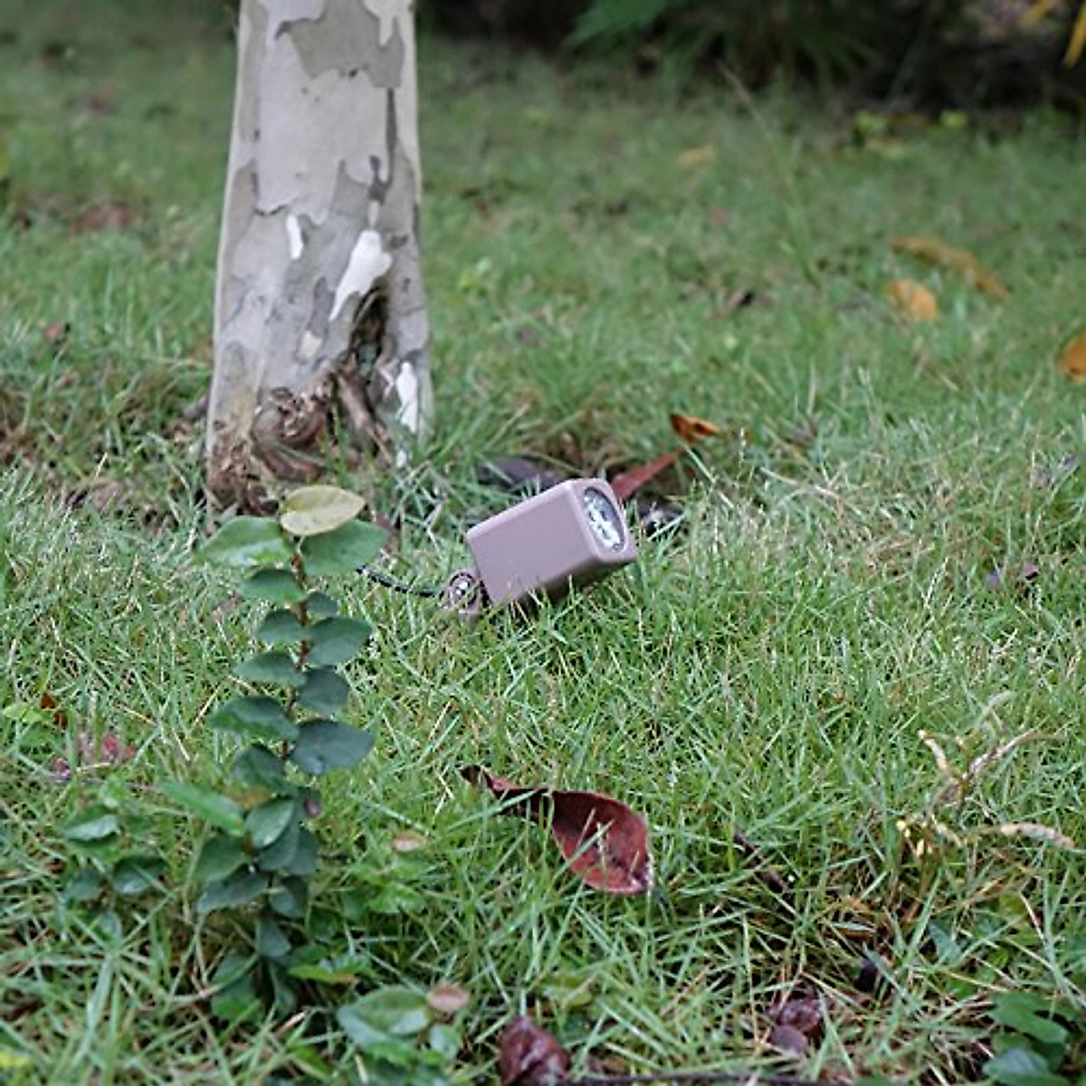 HEX 30X Twin Solar Spotlight Warm White LED Waterproof Dimmable Dusk to Dawn for Outdoor Garden Yard Landscape Pathway Downlight Uplight