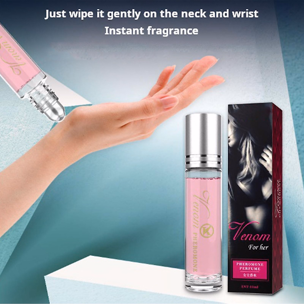 zdiwond Iblengcred's Pheromone Perfume, Ladies Desire Pheromone Perfume, 2023 New Venom Fragrance, Kakou Pheromone Fragrance Perfume, Venom Scents Pheromones for Women, Phero Perfume for Him(2pcs)