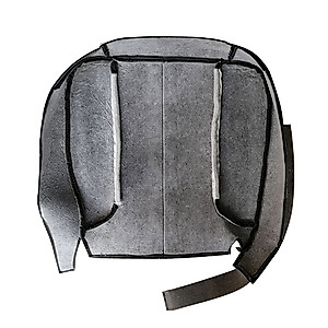 sportuli Gray Driver Side Bottom Cloth Seat Cover Replace for 2003 2004 2005 Dodge Ram 1500 2500 3500 (03-05)