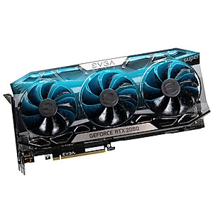 EVGA GeForce RTX 2080 Super FTW3 Ultra, Overclocked, 2.75 Slot Extreme Cool Triple + iCX2, 65C Gaming, RGB, Metal Backplate, 8GB GDDR6, 08G-P4-3287-KR