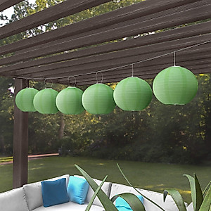 Pure Garden 50-LG1006 Solar Path Lights-13.8” Stainless Steel Outdoor Stake Lighting for Garden, Landscape, Patio, Driveway, Walkway-Set of 3, Green