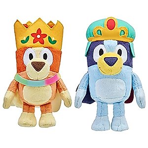 Bluey Friends - Royal Bluey & Bingo Plush Bundle Pack