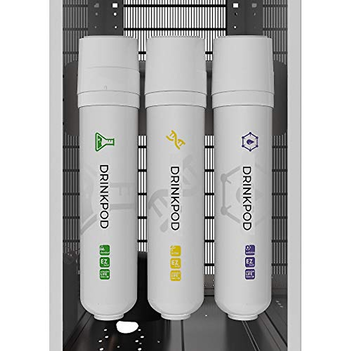 Bottleless Water Cooler Hot and Cold Water Dispenser for Offices & Homes (Black)