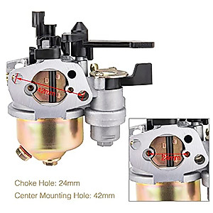 Gx160 Carburetor GX200 Carb Compatible with Honda GX120 GX160 GX200 5.5HP 6.5 HP Small Engine GX160 Carb Replace Part 16100-ZH8-W61