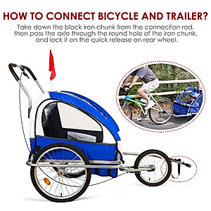 BESPORTBLE Trailer Hitch Cycling Accessories Biking Accessories Pet Accessories Bicycle Hooks Bicycle Accesories Bicycle Trailer Accesorios para Bicicletas Bike Tractor Baby