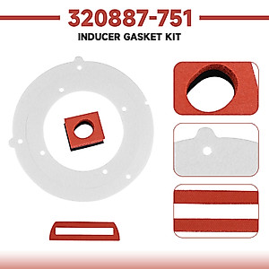 320887-751 Gasket Kit Replacement for Carrier Draft Inducer Motor Gasket Kit