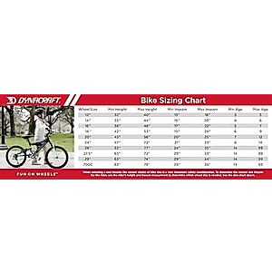 Dynacraft Childrens Bike Star Burst Bicycle 16" Wheel Exercise, Play, Gift Bicycle for Girls, Boys Ride Outside