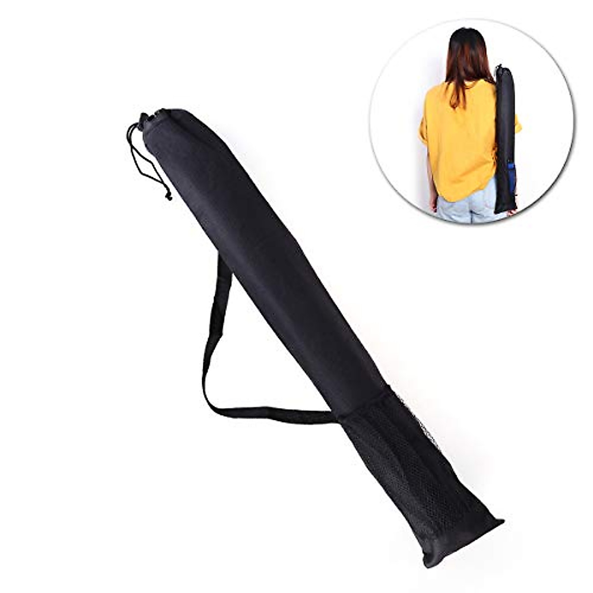 LIOOBO Foldable Alpenstocks Sticks Storage Bag Carrying Bag for Walking Stick Trekking Hiking Poles