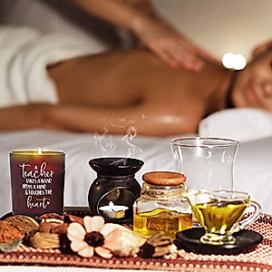 Teacher Gifts, Scented Candles for Teacher-A Teacher Takes a Hand, Opens a Mind & Touches The Heart-Future Teacher Gifts, Teacher Retirement Gifts for Women, Teacher Appreciation Gifts (Vanilla)