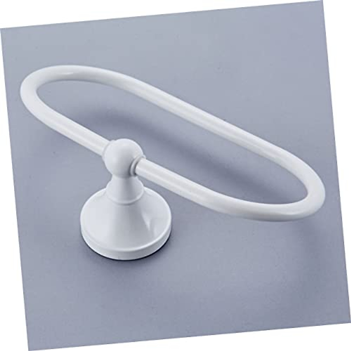 Angoily 3pcs Hook Rod Home Heavy Hanger Storage Holders Round Mounted Hanging Copper Accessories Circle Paper Shop Showers Wall-Mounted Kitchen Bar Hand Towels Shelf Bathroom and Adhesive