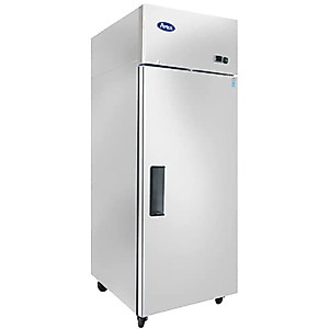 Atosa USA MBF8004GR Refrigerator, Reach-In, 28.7", Silver