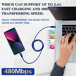 iPhone 14 Fast Charger Cable,Apple USB C to Lightning Cable [Apple MFi Certified] 2Pack 10FT Apple Super Quick Charging Cable Cord For iPhone 14/14 Plus/14 Pro/14 Pro Max/13/12/11/Pro Max/XS/XR/AirPod