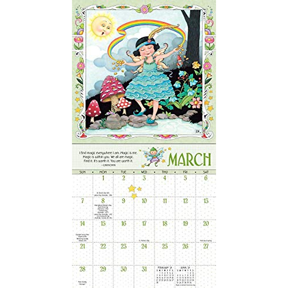 Mary Engelbreit 2021 Mini Wall Calendar: Magic Is Everywhere