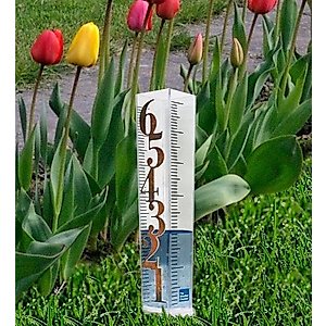 The Weather Channel Patina Rain Gauge by La Crosse Technology