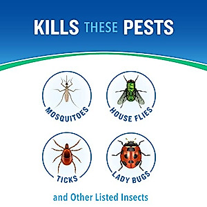 Cutter Essentials Bug Control Spray Concentrate, Kills Mosquitoes by Contact