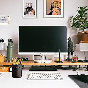 SNAIL GARDEN 1200Pcs Black Wiggle Googly Eyes with Self-Adhesive, 1000Pcs Round Plastic Wiggle Stickers Eyes & 200Pcs Oval Sticker Eyes for Crafts, DIY Projects, Halloween, Christmas DIY Decorations