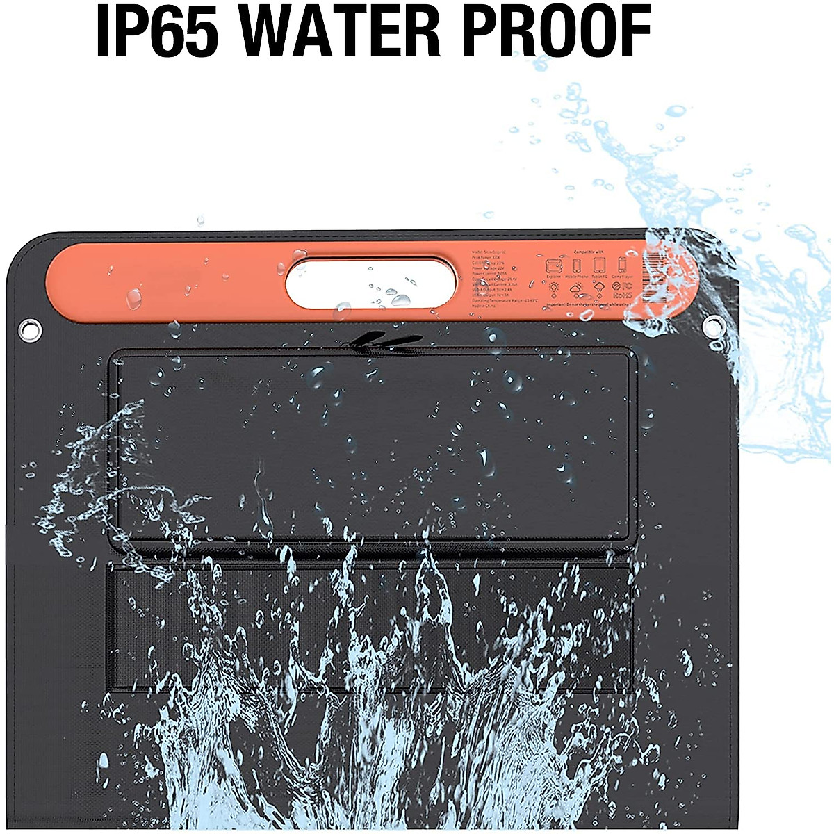 Jackery SolarSaga 60W Solar Panel for Explorer 160/240/500 as Portable Solar Generator, Portable Foldable Solar Charger for Summer Camping Van RV(Can't Charge Explorer 440/ PowerPro) (Renewed)