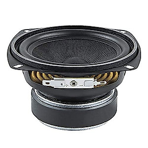 PRV AUDIO 4 Inch Midrange Speaker 4MR60-4, 60 Watts Program Power, 4 Ohm, 30 Watts RMS Power Pro Audio Loudspeaker (Single)