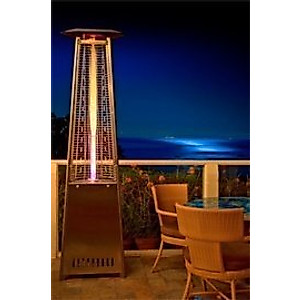 Fits Lava Heat Italia Glass Tube Replacement 51.5" tall 4" in diameter