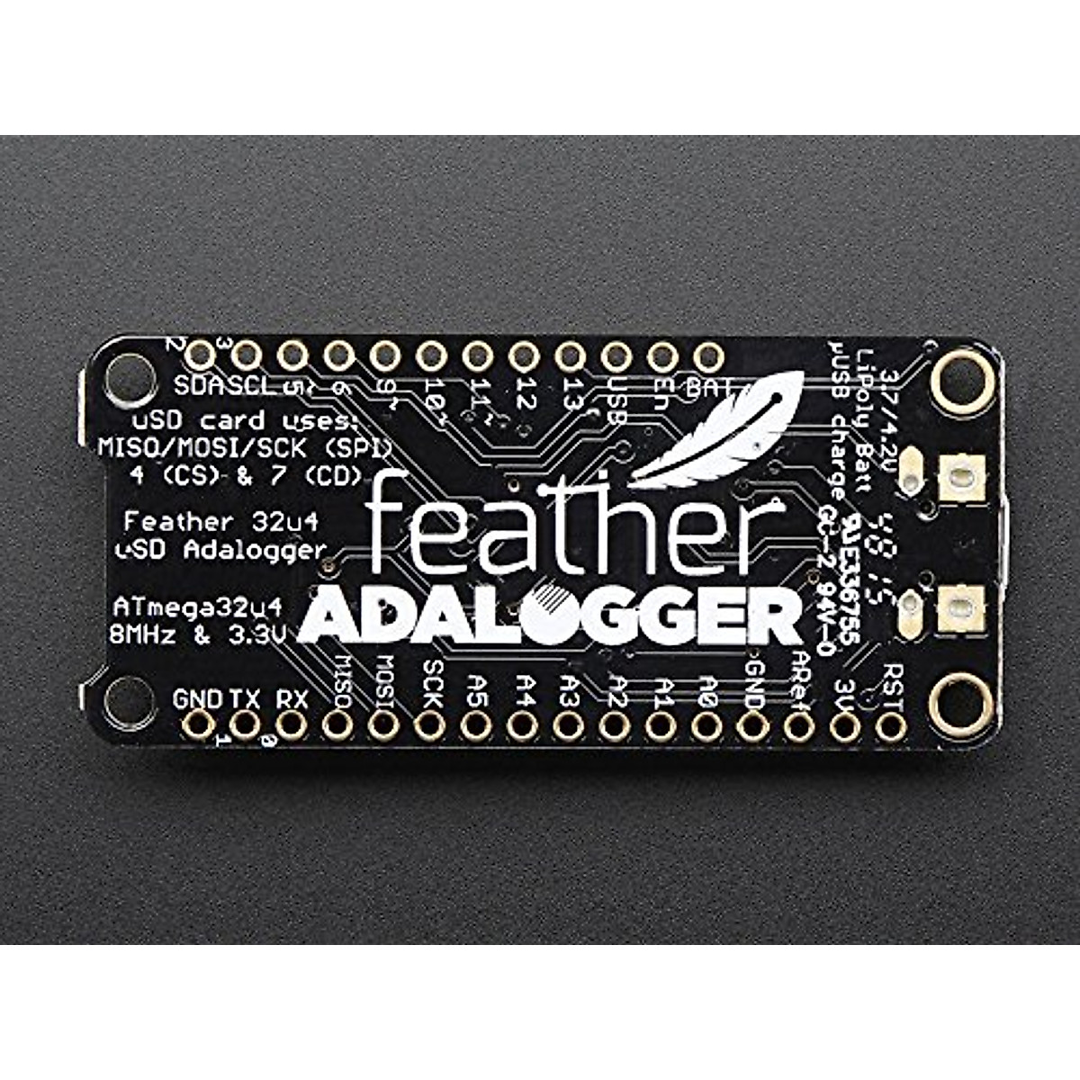 Adafruit Adafruit Feather 32u4 Adalogger [ADA2795]