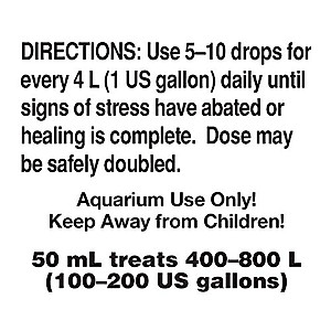 Seachem StressGuard Slime Coat Protection - Stress and Toxic Ammonia Reducer 50 ml / 1.7 oz,White