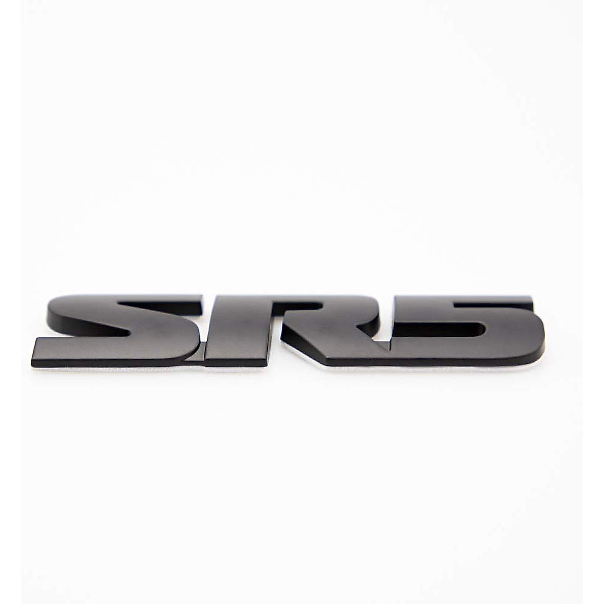 2Pcs SR5 Emblem Trunk Back Decal Sticker Badge for Tacoma Tundra (Matte Black)