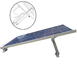 Smarkey Adjustable Solar Panel Roof Tilt Mounting Brackets for Roof, Marine, RV, Boat and Any Flat Surface,Support 100W/150W/200W/300W Panel