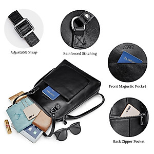 S-ZONE Women Leather Backpack Purse Casual Convertible Shoulder Bags Fashion Rucksack Daypack