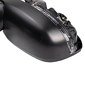 TRQ Left Mirror Drivers Side Compatible with 2021-2022 Nissan Rogue NI1320333