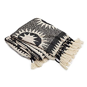 Justina Blakeney Soleil Throw, Cream, 50x60''