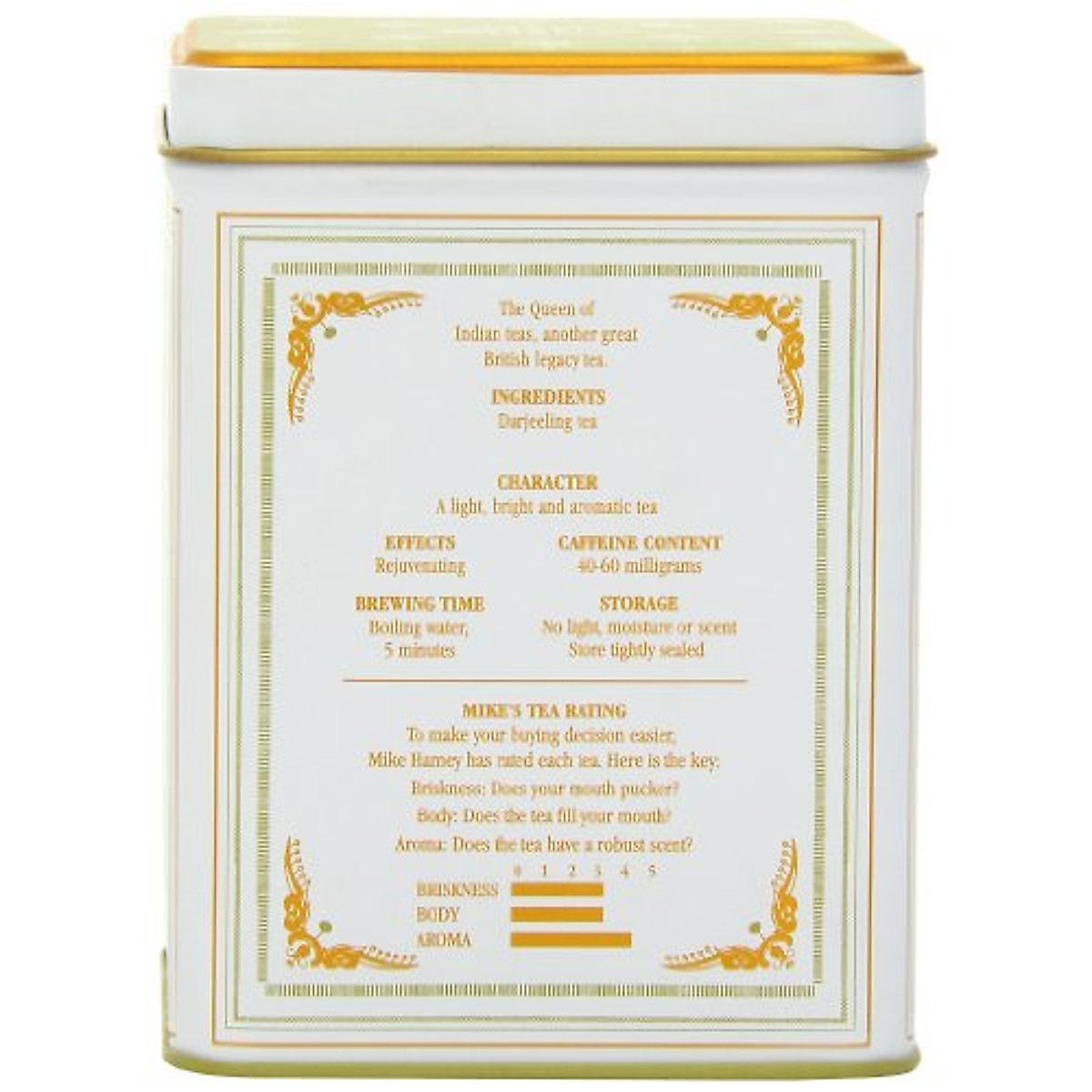 Harney & Sons Darjeeling Black Tea, 20 Sachets of Black Tea | Classic Collection, 20 sachet tin