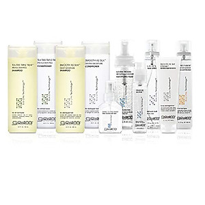 GIOVANNI Tea Tree Triple Treat Invigorating Shampoo & Conditioner Set - Cooling Peppermint, Eucalyptus, Rosemary, Helps Dry, Flaky Scalp, Salon Quality, Vegan, Cruelty Free - 8.5 oz Each