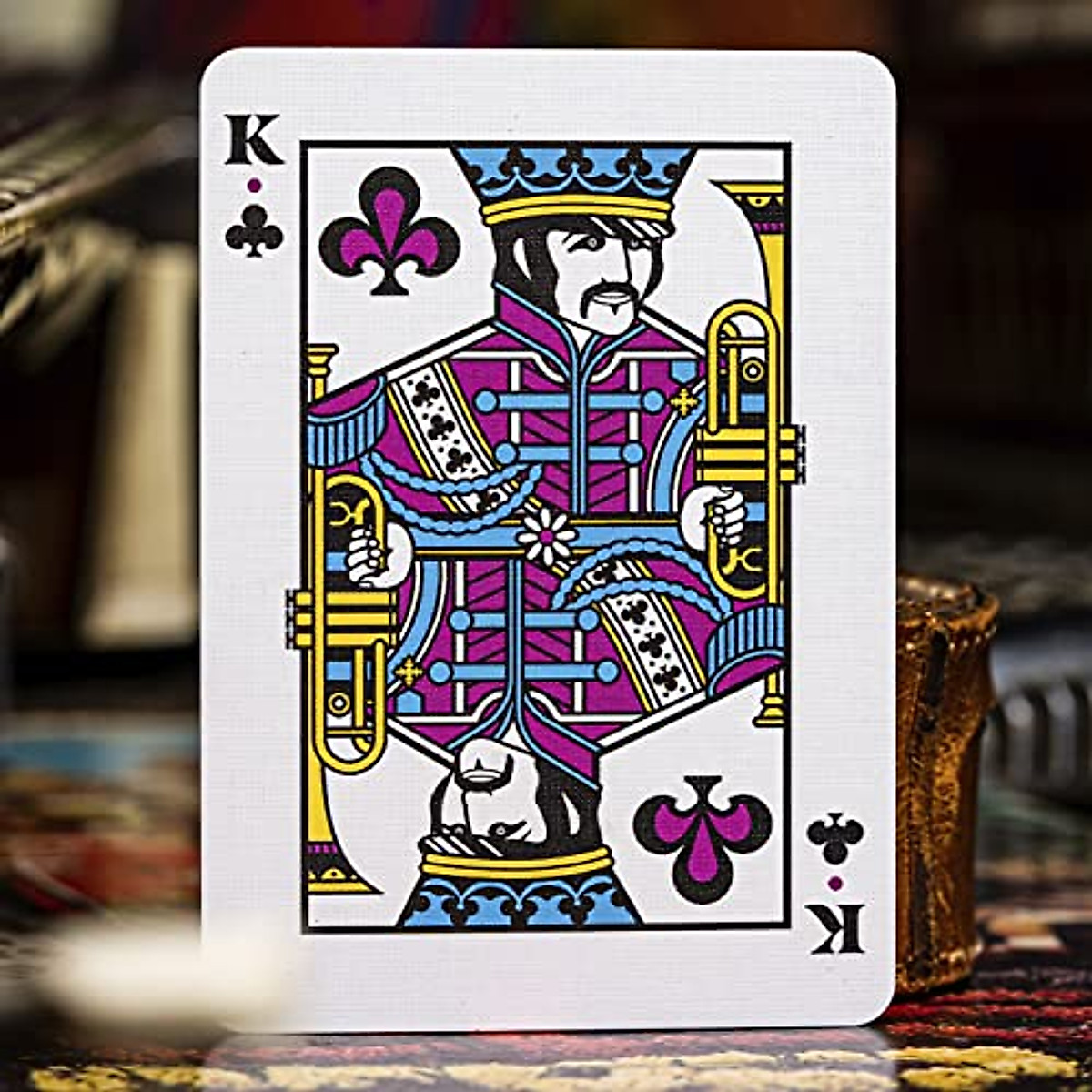 theory11 The Beatles Premium Playing Cards - Pink Deck Officially Licensed Collector's Cards