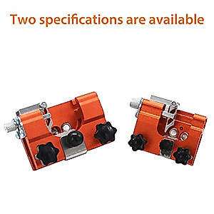 Chainsaw Sharpening Kit,Portable Chainsaw Sharpening Jig, Hand Crank Chainsaw Blade Sharpener Suitable for All Kinds of Chain Saws and Electric Saws, DIY Lumberjack, Garden Worker