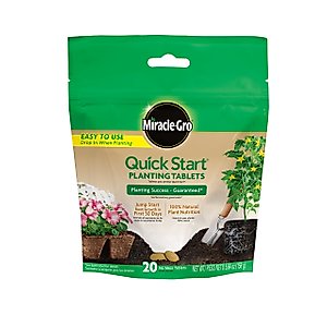Miracle-Gro Quick Start Planting Tablets