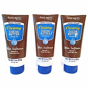 Creamy Cocoa Butter Petroleum Jelly Vitamin E Enriched, 3 oz (Pack of 3)