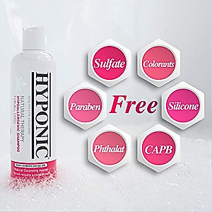 HYPONIC Hypoallergenic Premium Shampoo for All Cats (Scented, 10.14 oz) - Cat Shampoo for Dry Skin, Dandruff, Allergy