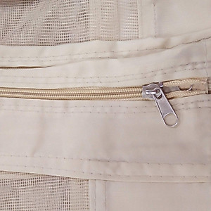 MASTERCANOPY Patio Gazebo Mosquito Netting Screen Walls ONLY (10x10, Beige)